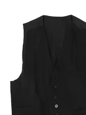 Undercover Cotton Button Vest
