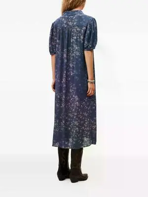 Ba&sh Floral-print Shirt Dress