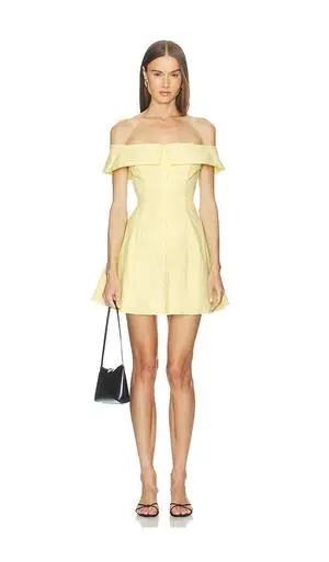 Peixoto Adeline Off-the-shoulder Mini Dress