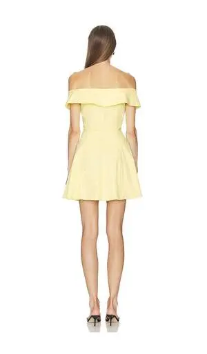 Peixoto Adeline Off-the-shoulder Mini Dress