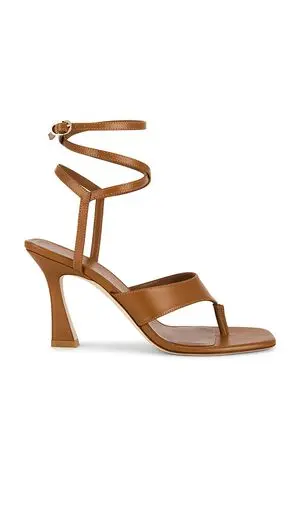 STUART WEITZMAN Vinnie Wrap Thong Sandal 85 - Boho Tan
