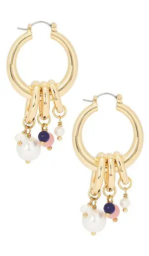 PETIT MOMENTS Voyage Hoop Earrings