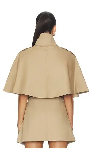 SELMACILEK Cropped Trench Cape