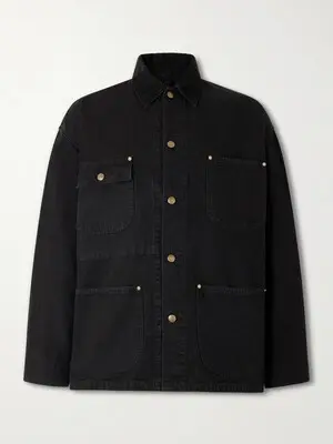 ORSLOW Cotton-canvas Coverall Jacket - Black