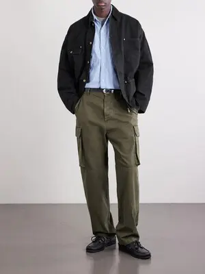 ORSLOW Cotton-canvas Coverall Jacket - Black