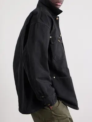 ORSLOW Cotton-canvas Coverall Jacket - Black