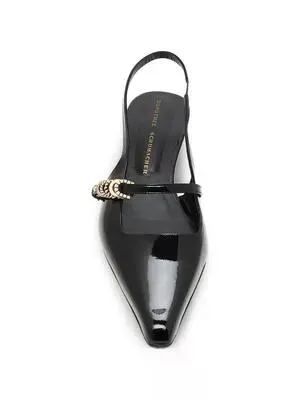 Dorothee Schumacher 50mm Ring-embellished Pumps