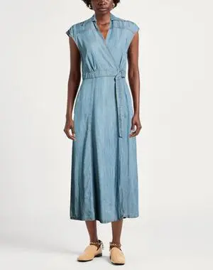 KAOS Lyocell Denim Maxi Dress