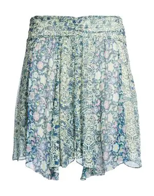 Isabel Marant Étoile Light Silk Mini Skirt - Green