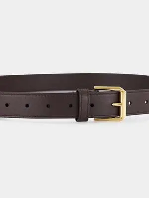 Givenchy Voyou Leather Belt - Brown