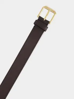 Givenchy Voyou Leather Belt - Brown