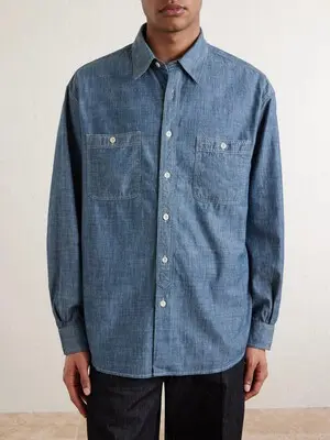 FRIZMWORKS Kuroki Cotton-chambray Shirt