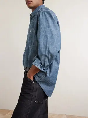 FRIZMWORKS Kuroki Cotton-chambray Shirt