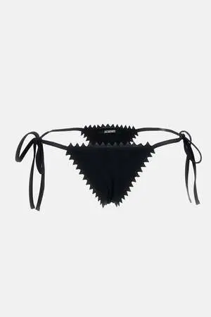 Jacquemus Picot Bikini Bottom - Black