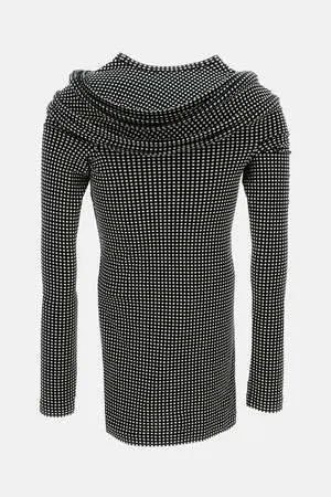 Junya Watanabe Polka Dot Long-sleeve Top - Nero