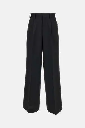 Junya Watanabe Tailored Wide-leg Trousers - Black