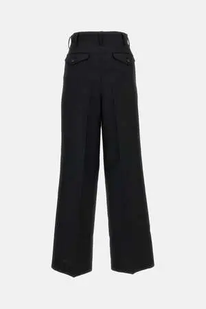 Junya Watanabe Tailored Wide-leg Trousers - Black