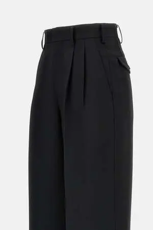 Junya Watanabe Tailored Wide-leg Trousers - Black