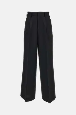 Junya Watanabe Tailored Wide-leg Trousers - Black