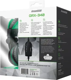 DREAMGEAR Wired Headset Grx-340 Headset With Boom Mic And In-line Remote