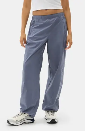HALFDAYS Gwen Wide Leg Cargo Pants - Shadow