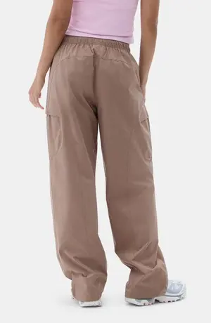 HALFDAYS Gwen Wide Leg Cargo Pants - Suede