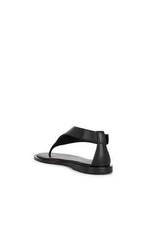 Balmain Anthem Thong Sandal - Black