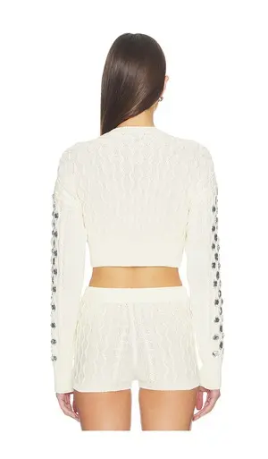 Giuseppe Di Morabito Embellished Cotton Sweater