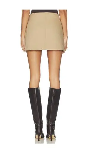SELMACILEK Button Down Mini Skirt