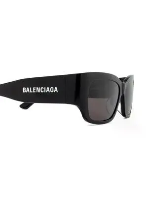 Balenciaga Square-frame Sunglasses - Black