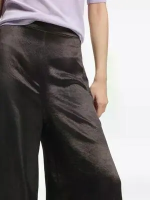 BOSS Relaxed-fit Trousers In Lustrous Twill