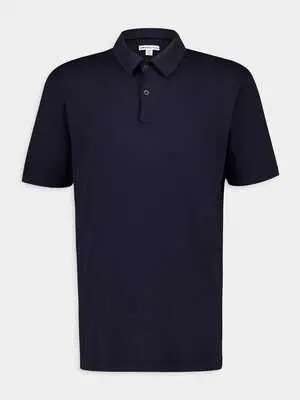 JAMES PERSE Classic Polo Shirt - Blue