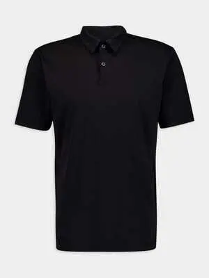 JAMES PERSE Classic Polo Shirt - Black
