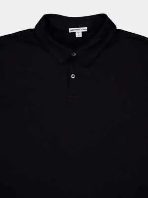 JAMES PERSE Classic Polo Shirt - Black