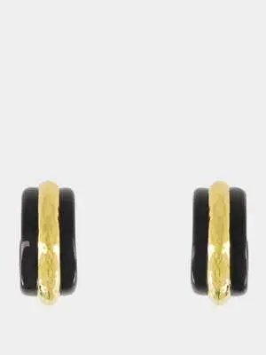 AURÉLIE BIDERMANN Nazca Earrings - Black