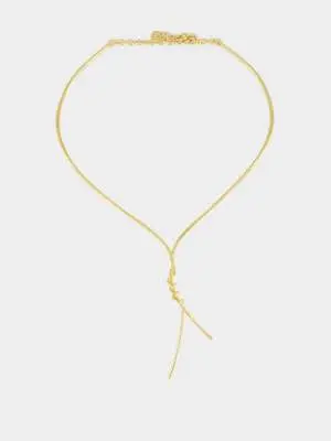 Rabanne Twisted Necklace - Gold