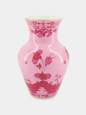 GINORI 1735 Oriente Italiano Porpora Ming Vase - Pink