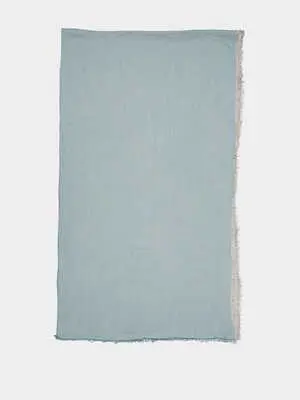 Maison De Vacances Crumpled Washed Linen Throw