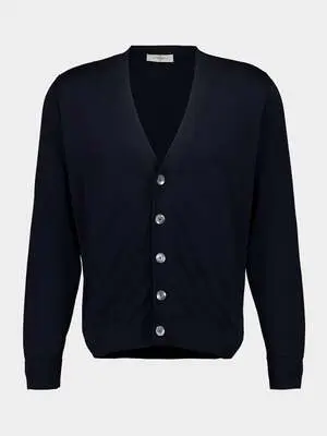 Piacenza Cashmere 1733 V Neck Cardigans For Men