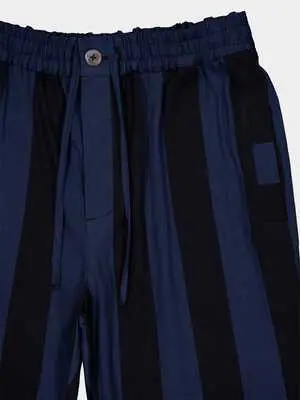 MARRAKSHI LIFE Striped Cotton Trousers