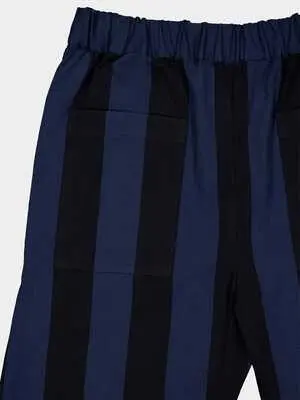 MARRAKSHI LIFE Striped Cotton Trousers