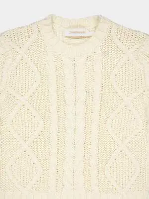 Zimmermann Cable Knit Sweater