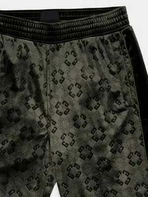 Givenchy Monogram Velvet Jogger Pants