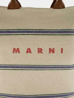 Marni Logo-print Canvas Tote Bag