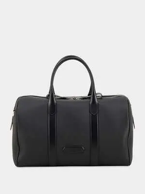 TOM FORD Grain Leather Duffle Messenger Bag