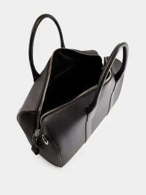 TOM FORD Grain Leather Duffle Messenger Bag
