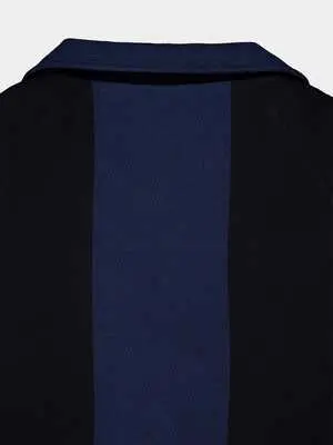 MARRAKSHI LIFE Color Blocked Belted Coat - Blue