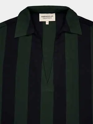 MARRAKSHI LIFE Striped V-neck Blouse