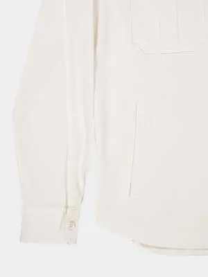 Boglioli Cotton Overshirt With Pockets