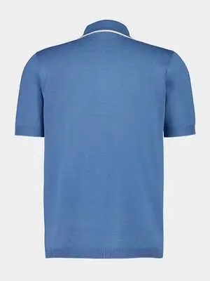 Gucci Silk-cotton Short-sleeve Polo